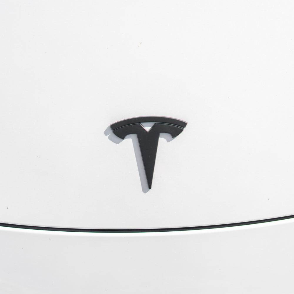Tesla Model 3/Y : Autocollants logo (lot de 3)